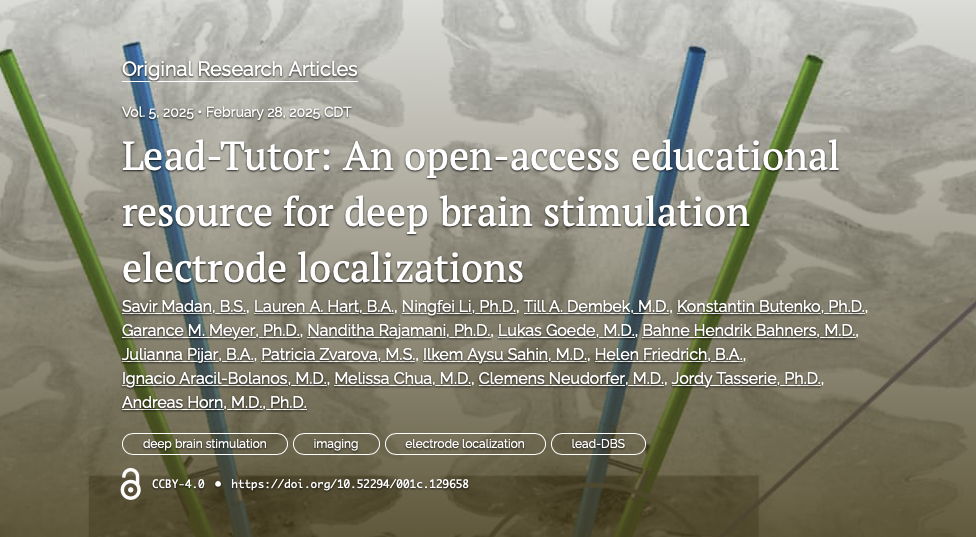 Learn Lead-DBS yourself – Lead-DBS